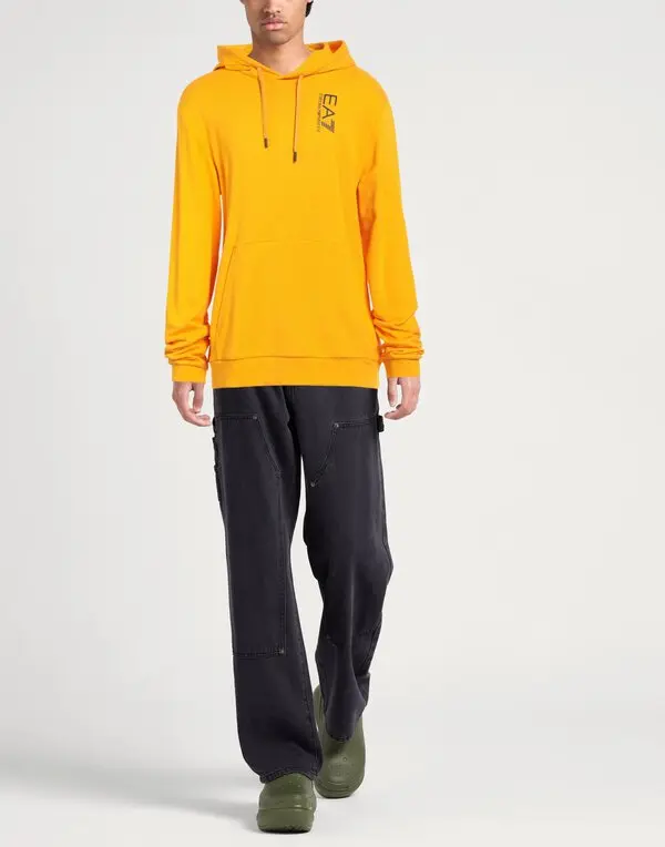 EA7 Hooded Sweatshirt With Logo Detail