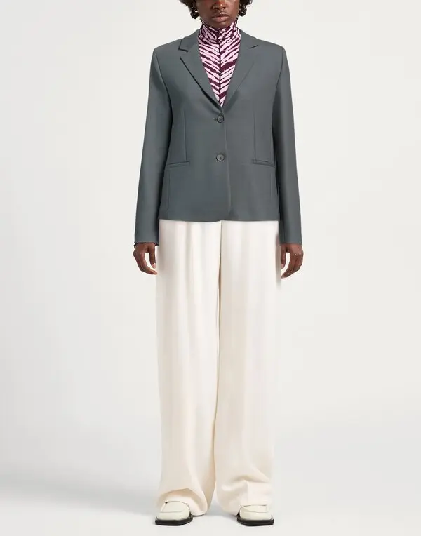 Fabiana Filippi Single-breasted Flannel Blazer