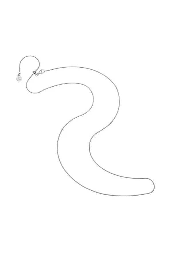 JANE WIN Adjustable Snake Chain - Silver