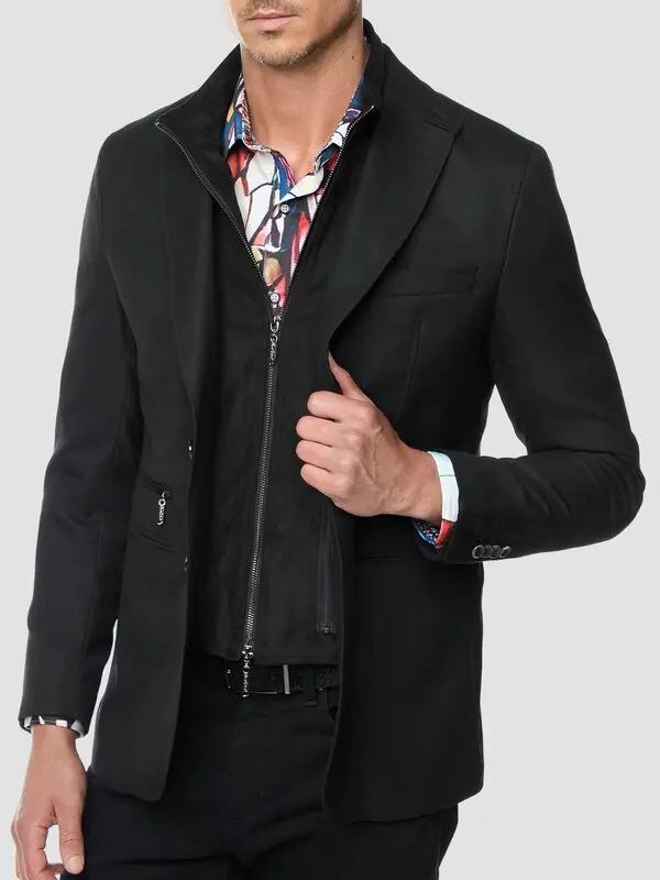 Robert Graham Jetset Wool-blend Single-breasted Blazer