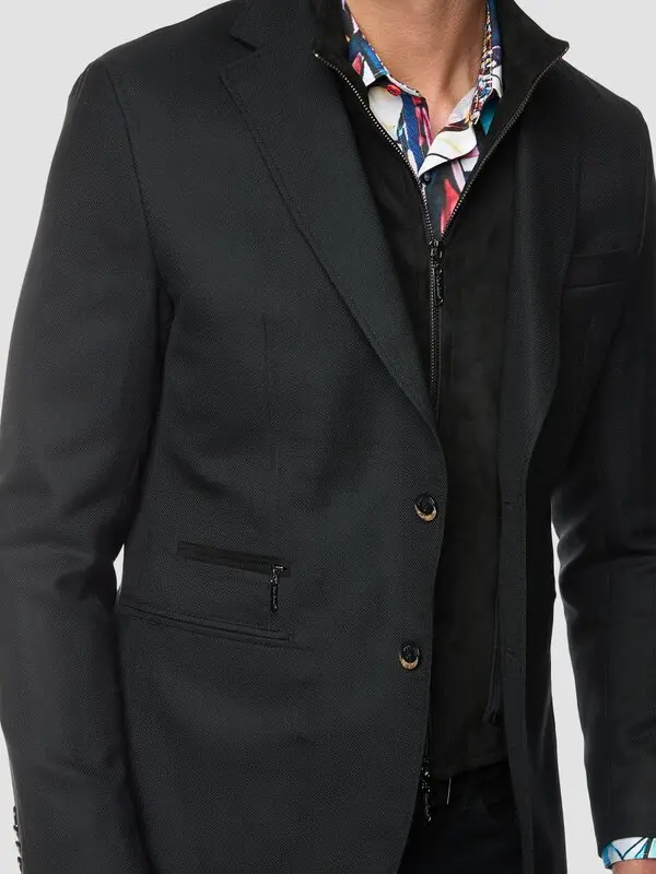 Robert Graham Jetset Wool-blend Single-breasted Blazer