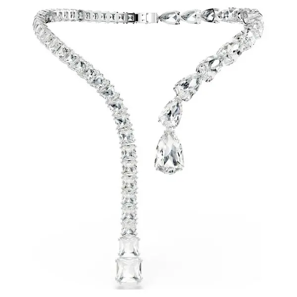 SWAROVSKI Matrix Open Necklace - White