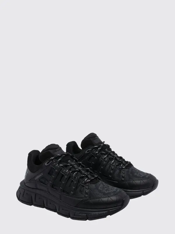 Versace Lace-up Sneakers - Black