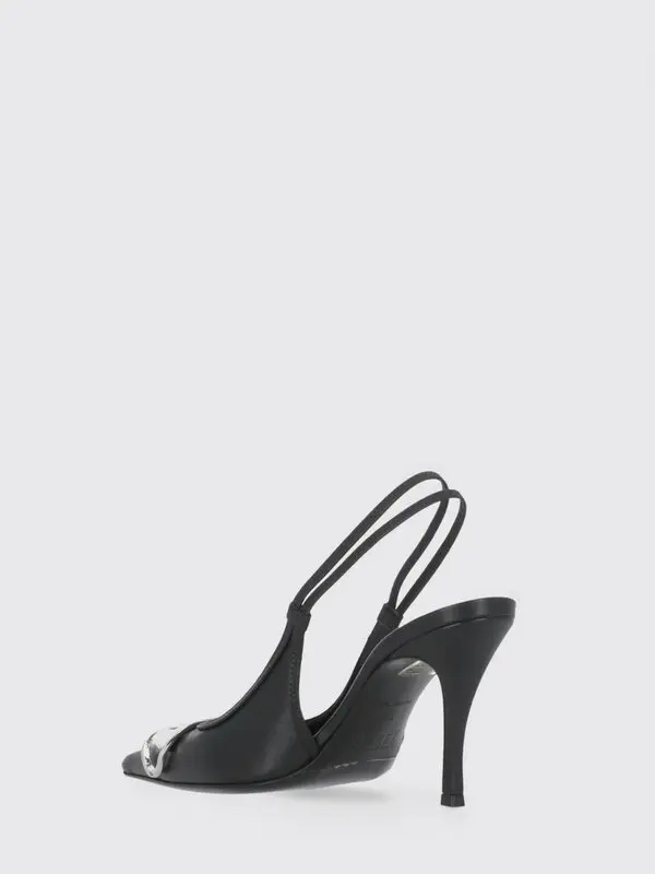 DIESEL® Slingback Pumps With Embellishment - Black