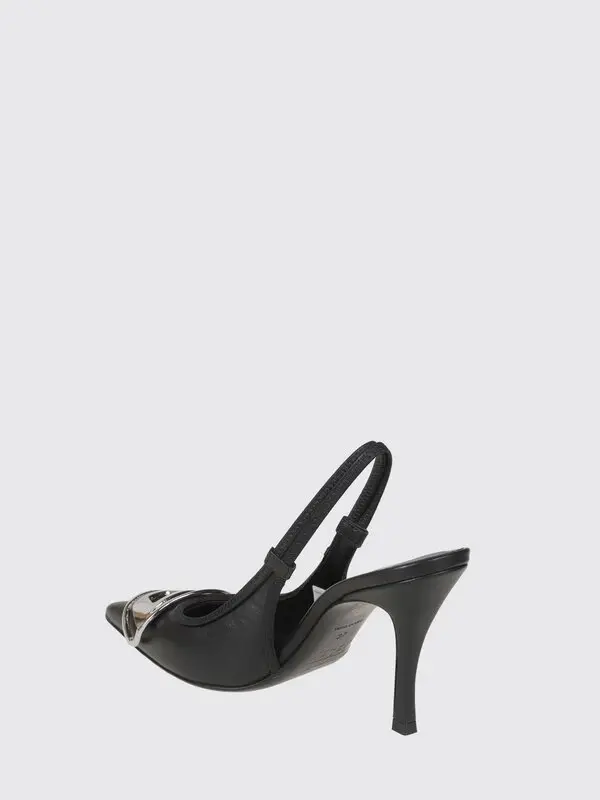 DIESEL® Slingback Pumps With Embellishment - Black