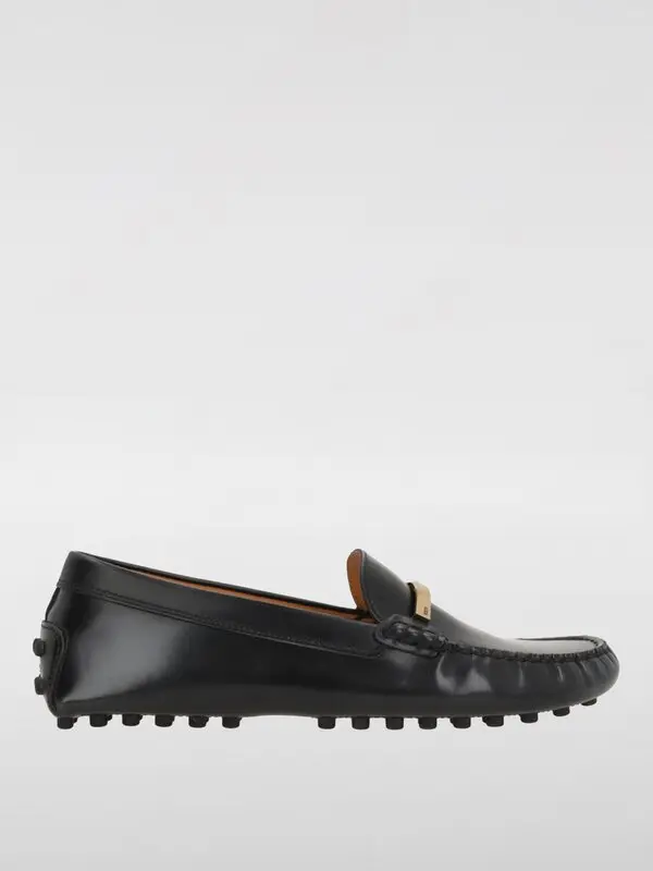 TOD'S Leather Loafers - Black