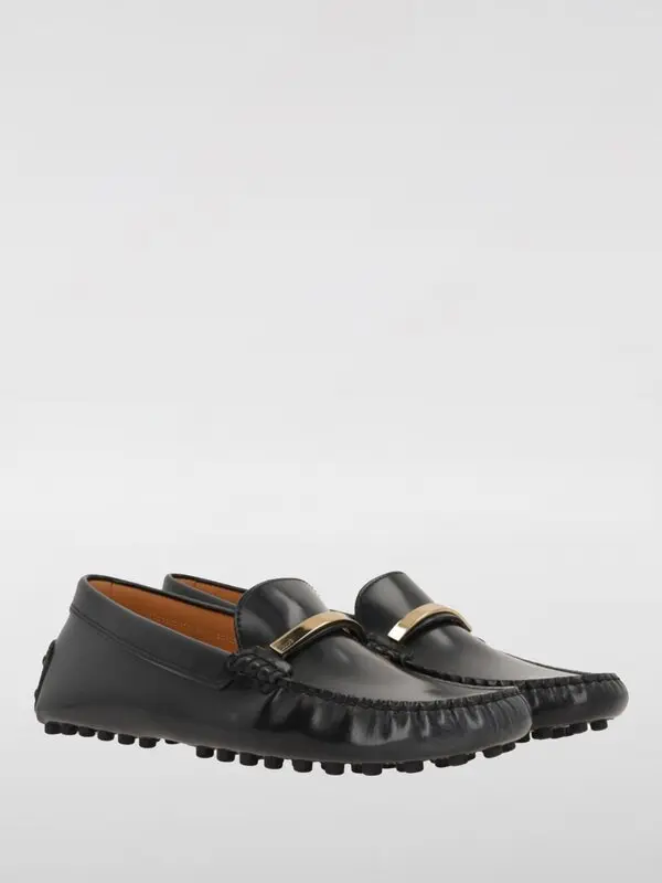 TOD'S Leather Loafers - Black