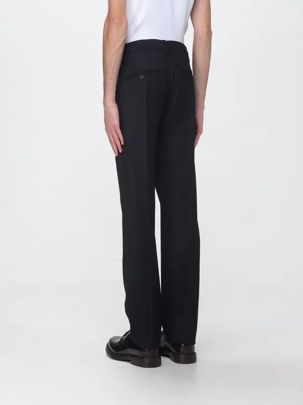 DONDUP Tailored Straight Leg Trousers - Black