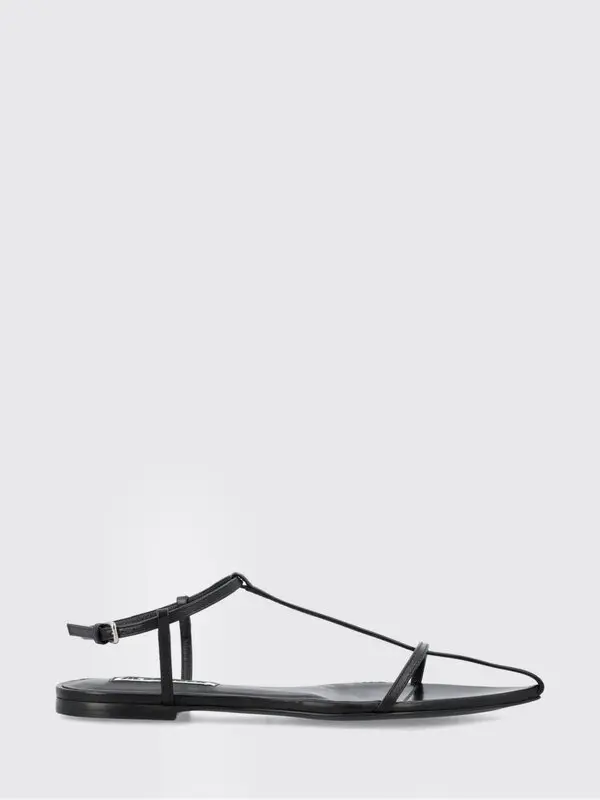 JIL SANDER Heeled Sandal - Black