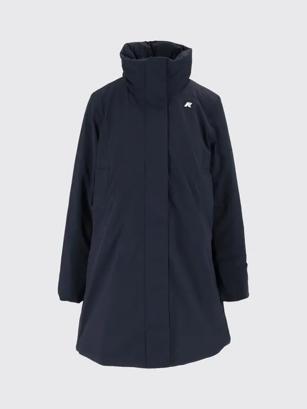 K-WAY Marla Padded Nylon Windbreaker Jacket - Blue