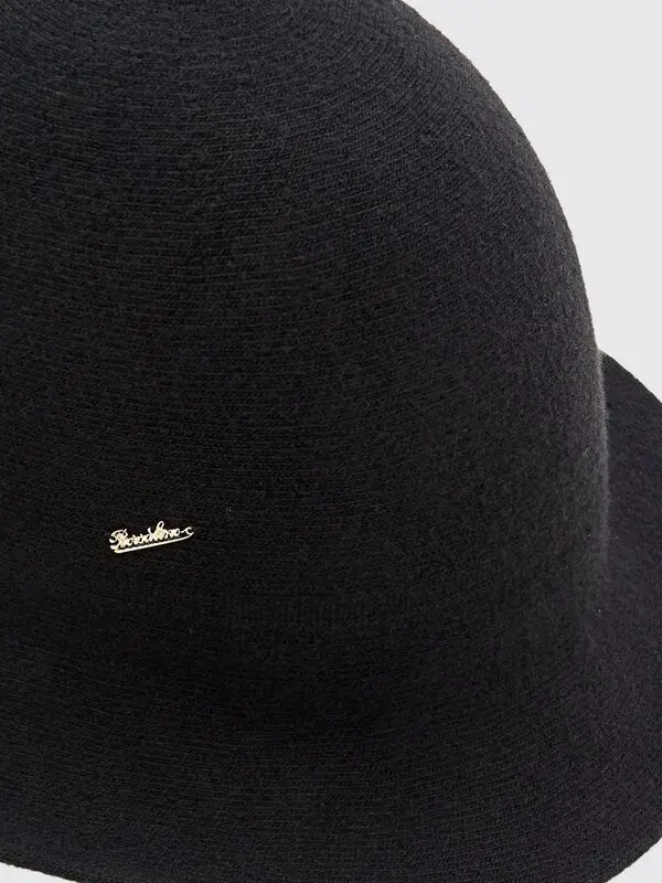 Borsalino Wide Brim Hat - Black