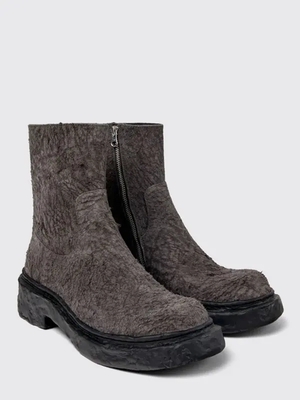 Camper Ankle Boots With Zip Closure