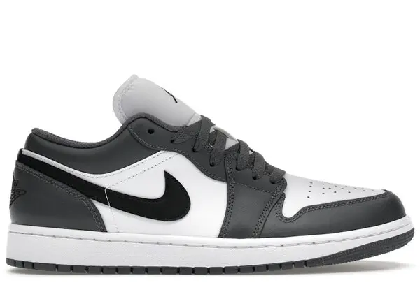 JORDAN 1 Low - Iron Grey/white/black