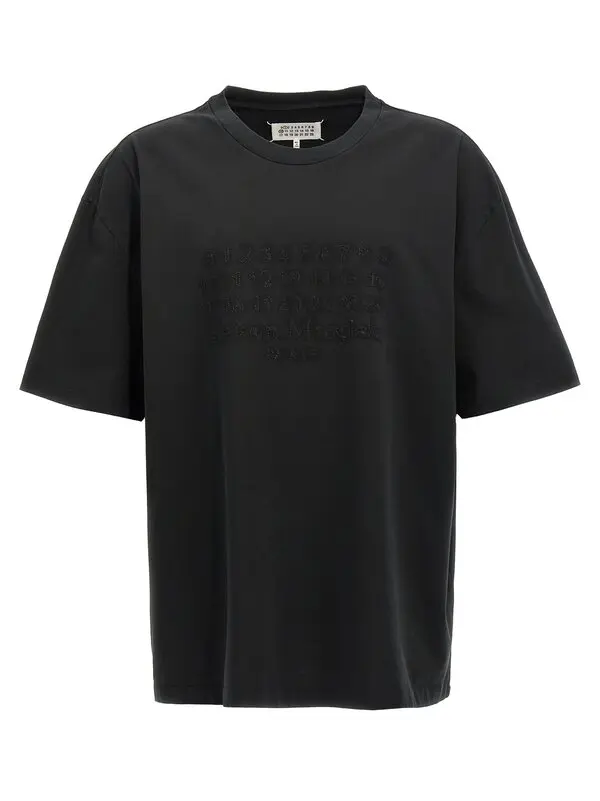 MAISON MARGIELA Logo Embroidery T Shirt