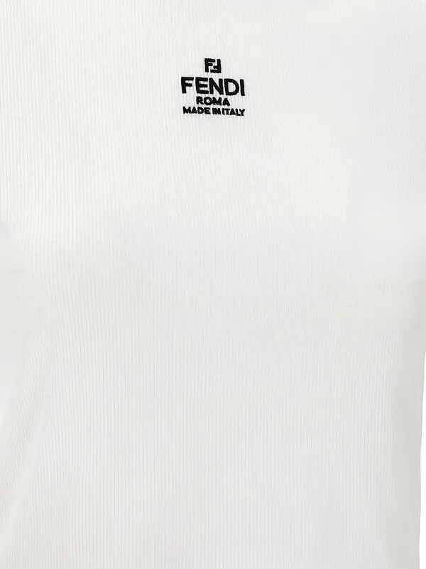 Fendi Cropped T Shirt