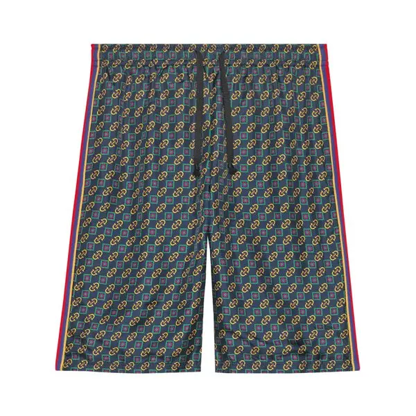 Gucci Horsebit And Basketweave Shorts