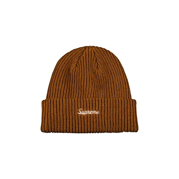 Supreme Loose Gauge Beanie - Tan