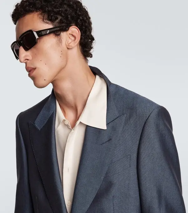 JACQUES MARIE MAGE Vera Rectangular Sunglasses