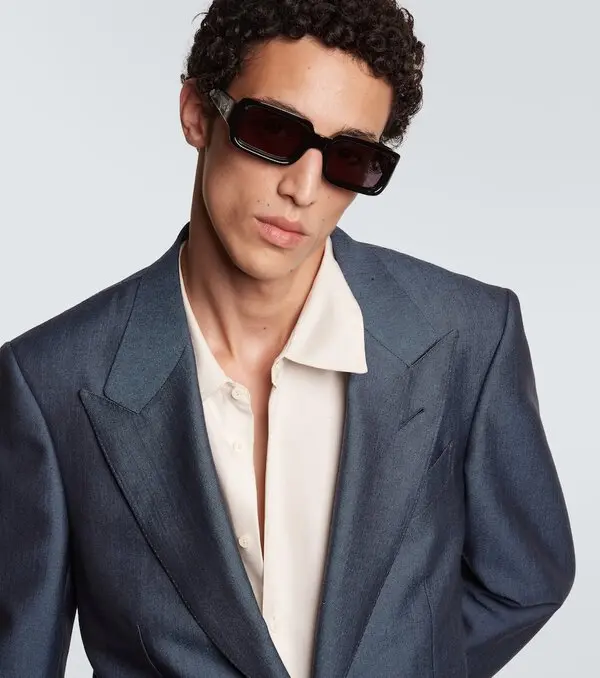 JACQUES MARIE MAGE Vera Rectangular Sunglasses