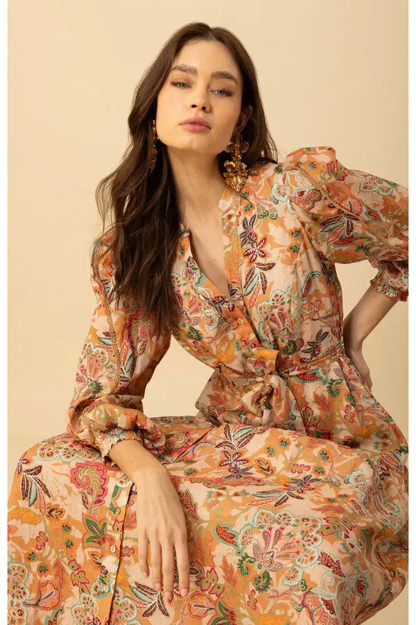 Hale Bob Allie Linen Dress