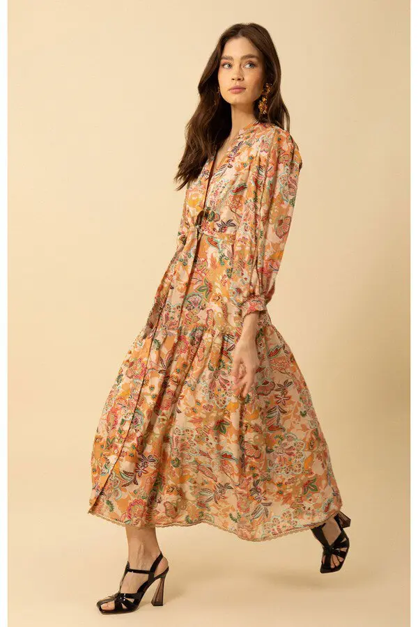 Hale Bob Allie Linen Dress