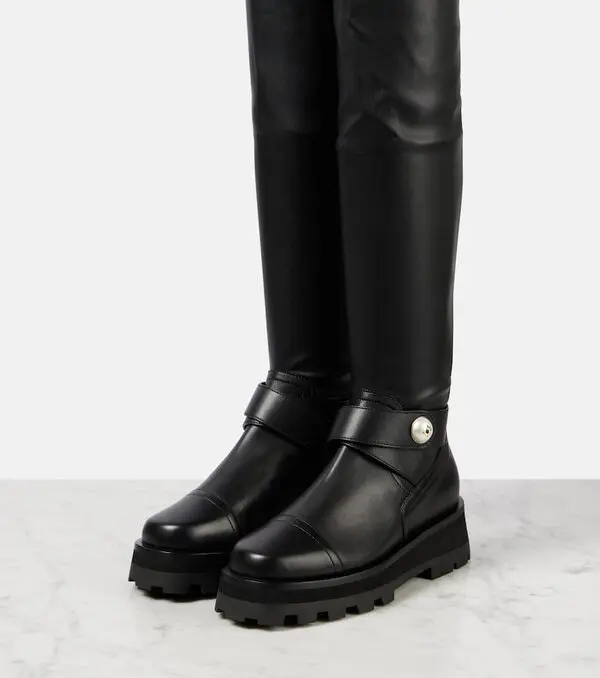 JIMMY CHOO Meena Over-the-knee Leather Boots