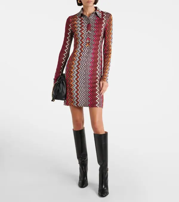 Missoni Zigzag Shirt Dress