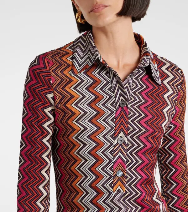 Missoni Zigzag Shirt Dress