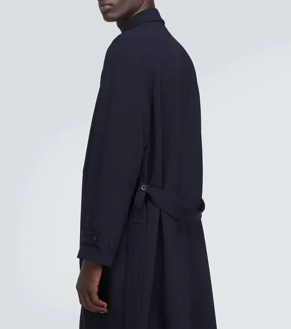 Giorgio Armani Wool-blend Belted Coat