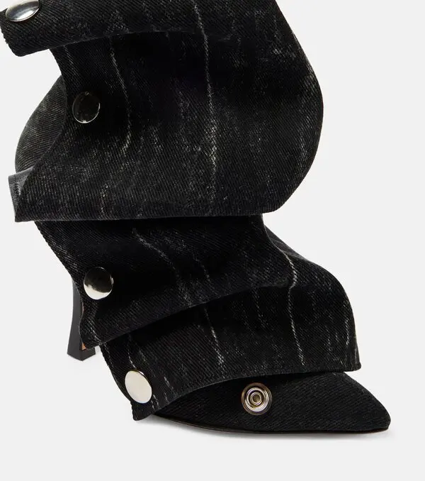 Y/project Snap Knee-high Boots - Black