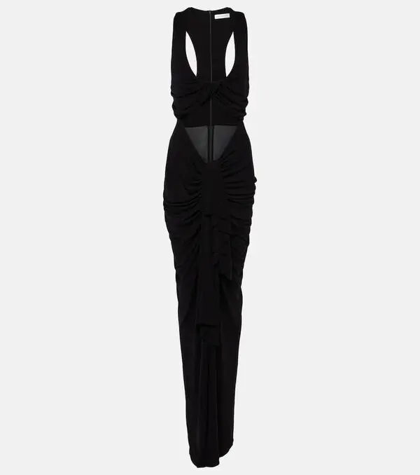 Christopher Esber Vivenda Cutout Maxi Dress - Black