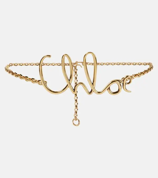 Chloé Iconic Belt - Gold