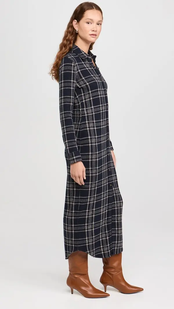 faherty legend maxi dress Faherty Brand Legend Plaid Sweater Maxi Dress In Dakota Plaid - 60% Off