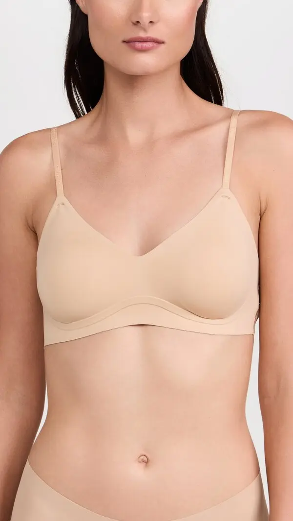 Calvin Klein Lightly Lined Bra - Bare