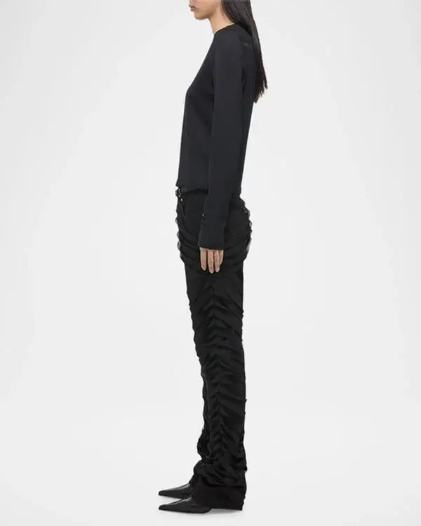 Helmut Lang Slim Long-sleeve Tee - Black