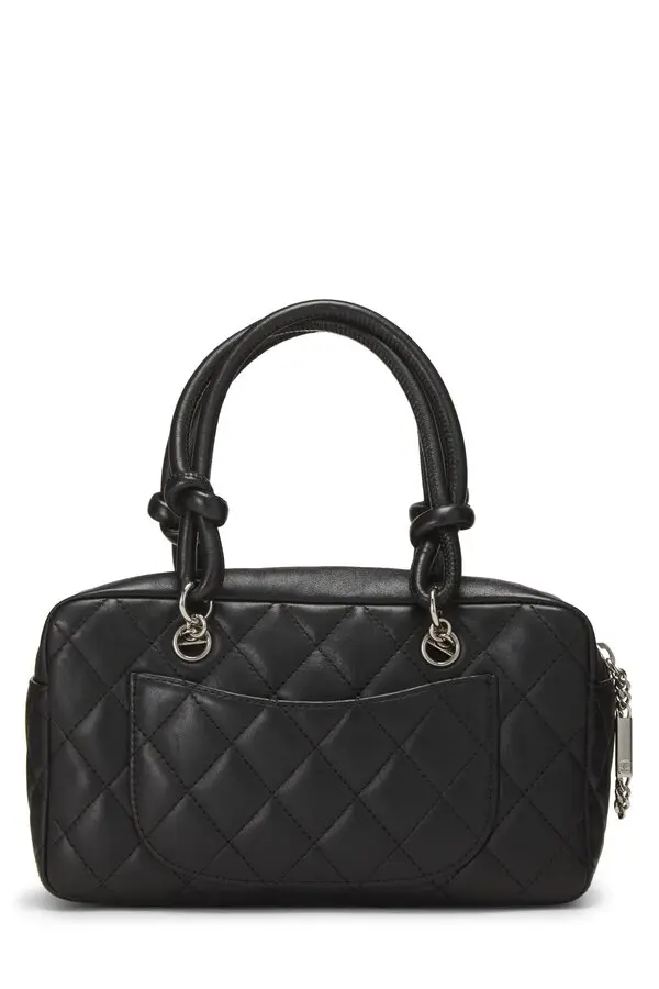 Chanel Lambskin Cambon Bowler Mini