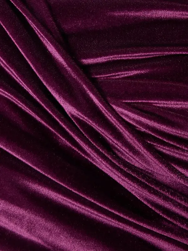 MAYGEL CORONEL Lido Cropped Top - Purple