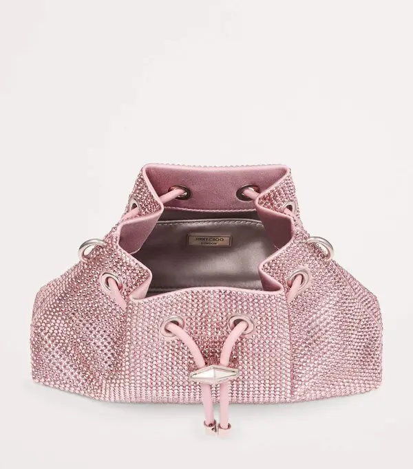 JIMMY CHOO Crystal-embellished Shoulder Bag