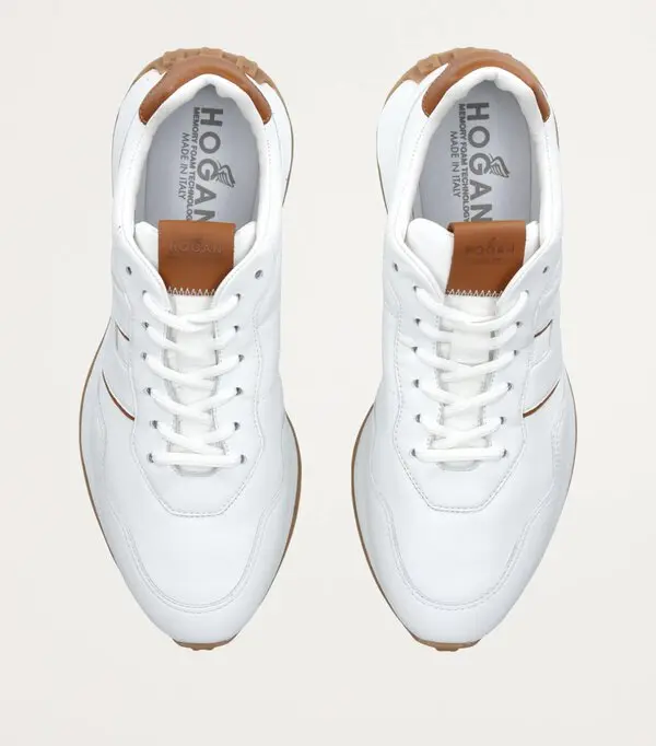 Hogan Leather Allacciato Sneakers