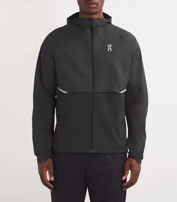 On Core Running Jacket With Hood - Black