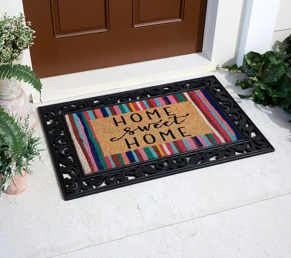 HOME REFLECTIONS 5-pc Seasonal Doormats With Rubber Base - One-color