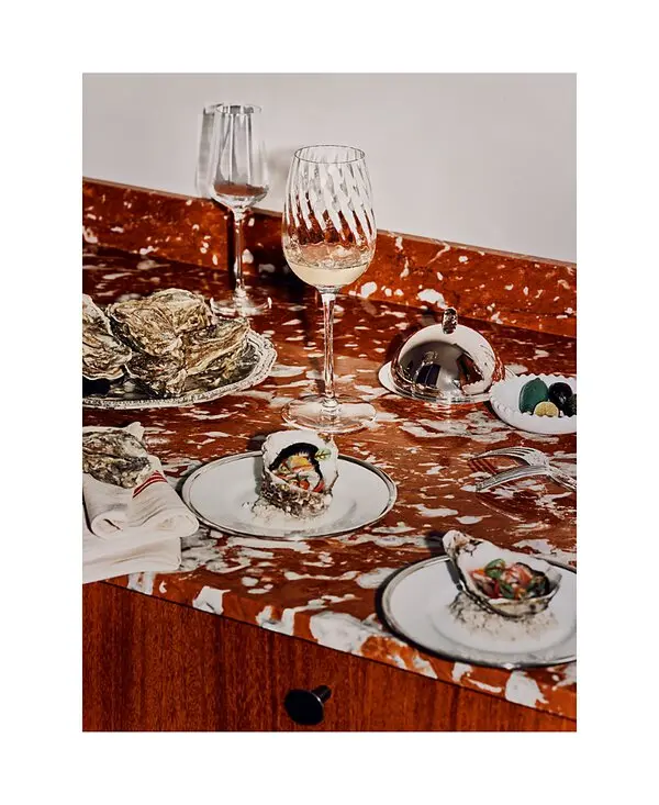 SAINT LOUIS Twist 1586 Champagne Glass - No Color