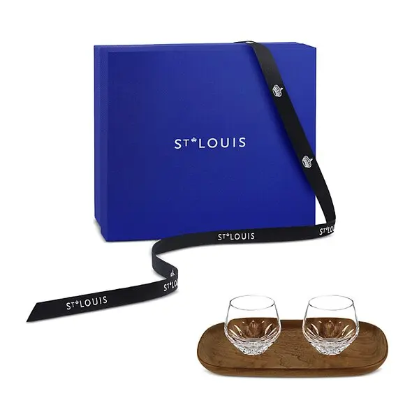 SAINT LOUIS Folia Tumbler And Tray Set - No Color