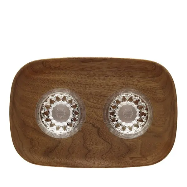 SAINT LOUIS Folia Tumbler And Tray Set