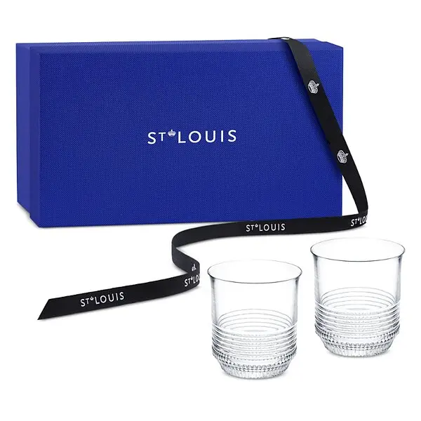 SAINT LOUIS Cadence Large Tumbler, Set Of 2