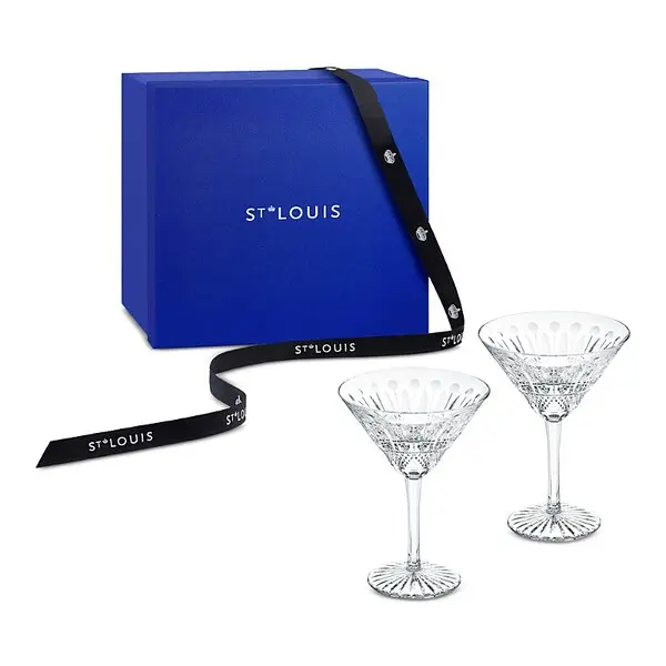 SAINT LOUIS Tommy Cocktail Glass, Set Of 2 - No Color