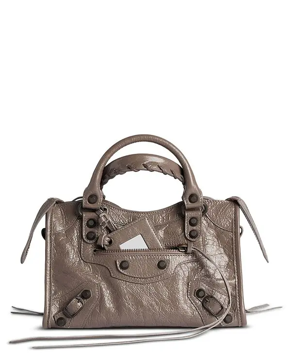Balenciaga Le City Mini Bag - Dark Noix