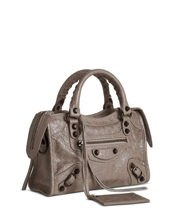 Balenciaga Le City Mini Bag - Dark Noix