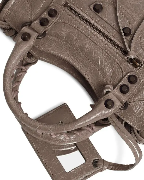 Balenciaga Le City Mini Bag - Dark Noix