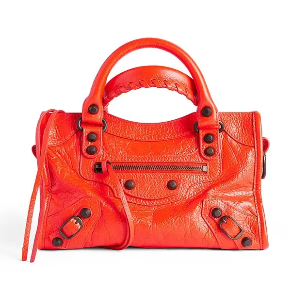 Balenciaga Le City Mini Bag - Pop Orange